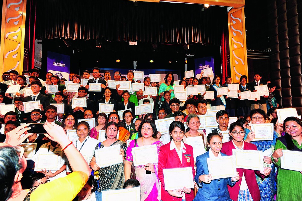 First round: salute to students and schools - Telegraph India