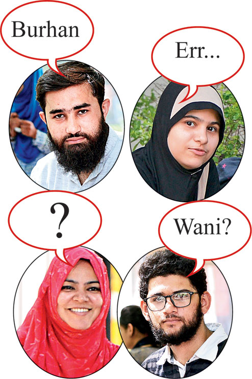 Bothered about Burhan? - Telegraph India