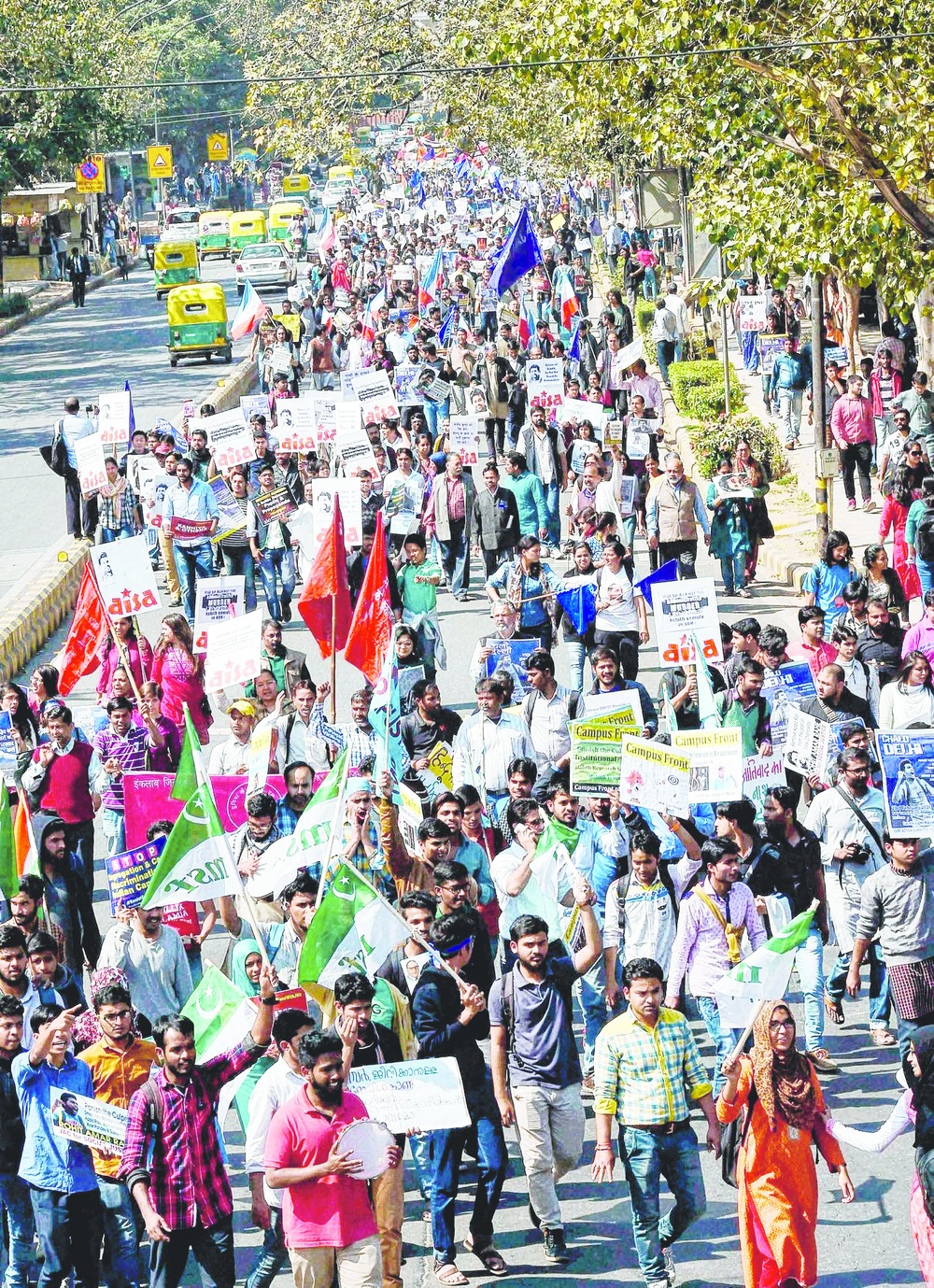 Farmer to filmmaker at freedom march - Telegraph India