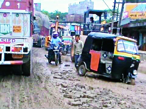 NH6 woes hit Badarpur hard - Telegraph India