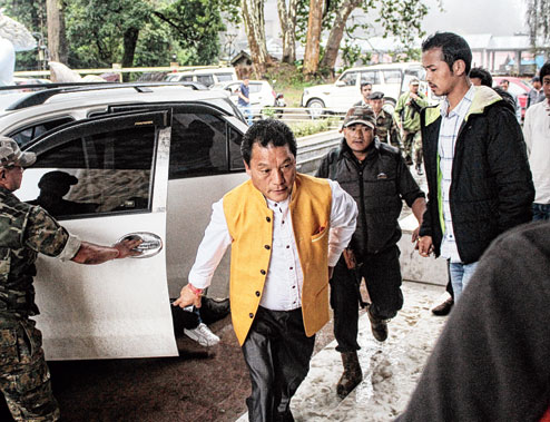 No worry over Morcha duo, says Gurung - Telegraph India