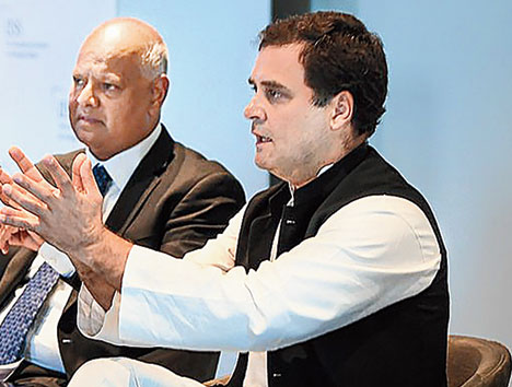 Rahul rips RSS, BJP reads up on James I - Telegraph India