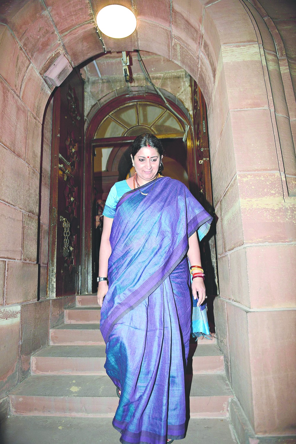 Smriti puts head where heart(land) is - Telegraph India