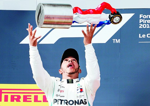 Hamilton is back at the top - Telegraph India