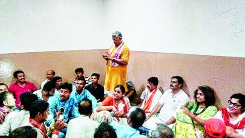 BJP street fighters in lock-up - Telegraph India