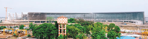 Terminally delayed airport - Telegraph India