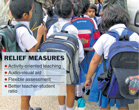 Schooled to study without stress - Telegraph India