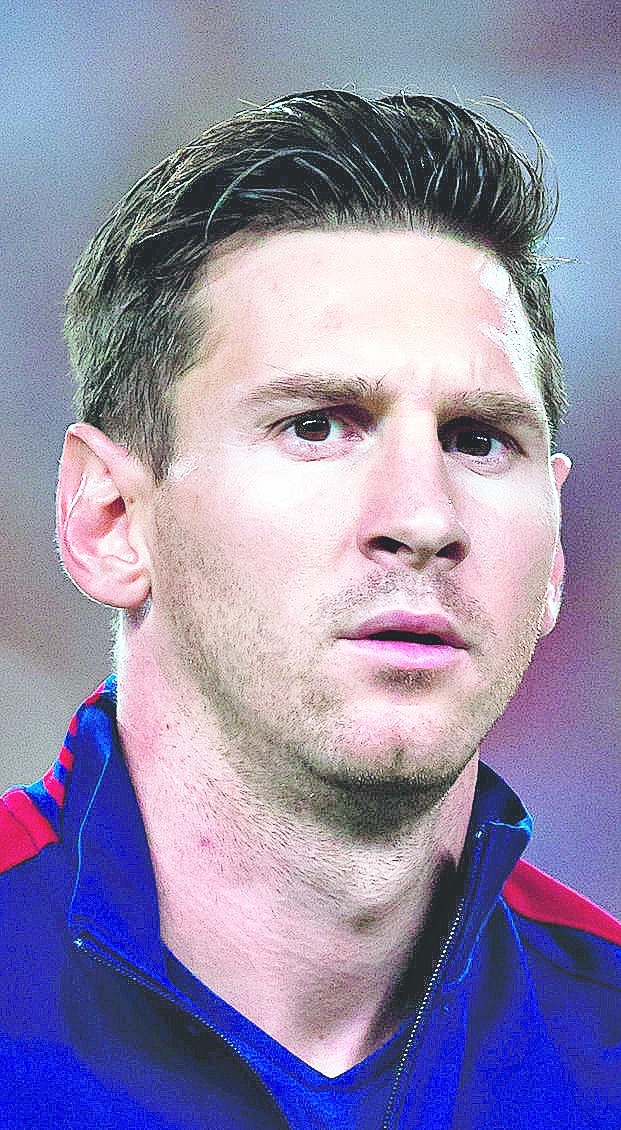 Messi suffers injury scare - Telegraph India