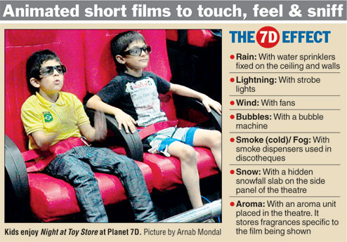 Just see, it's 7D! - Animated short films to touch, feel & sniff ...