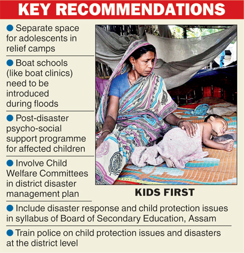Push for child-centric relief work - Telegraph India