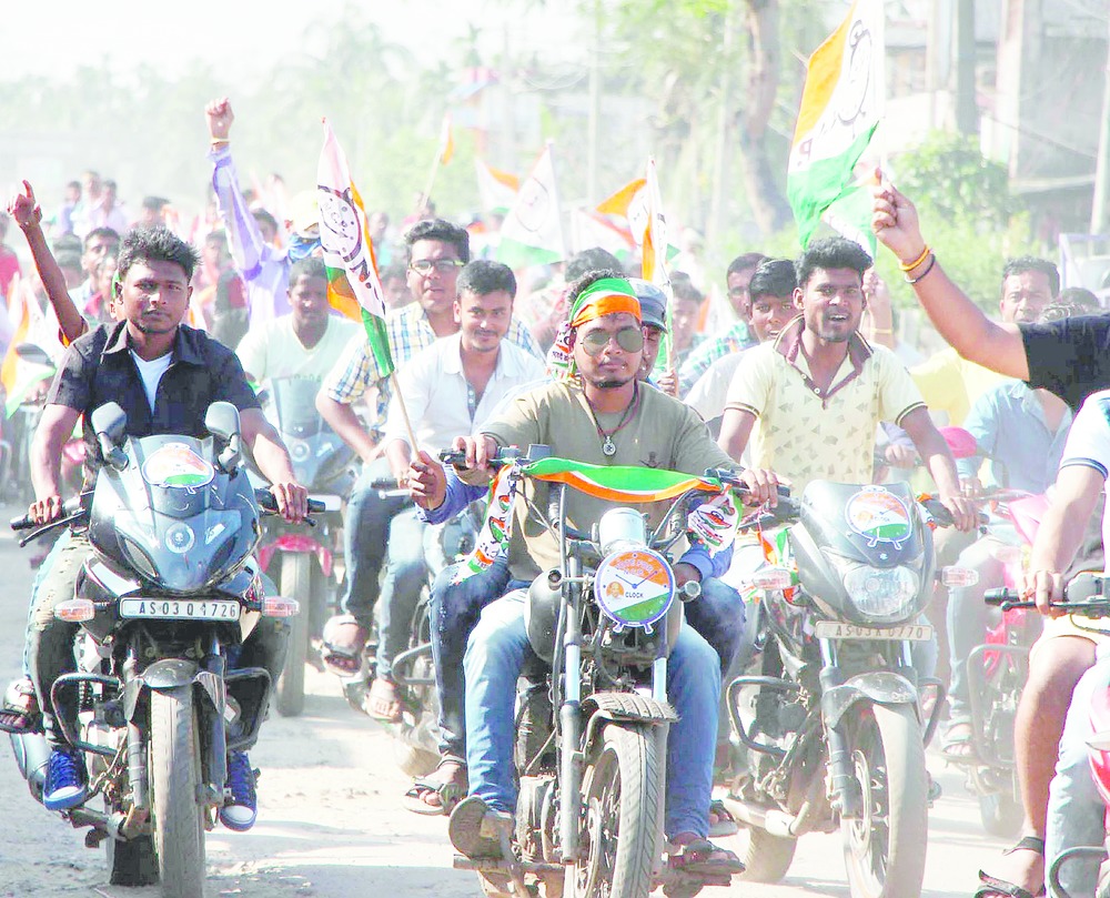 Assam first phase campaign concludes - Telegraph India