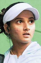 Sania's first crown in US - Telegraph India