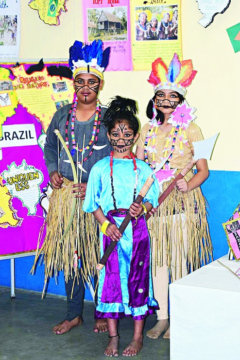 Tribal lessons through activities - Telegraph India