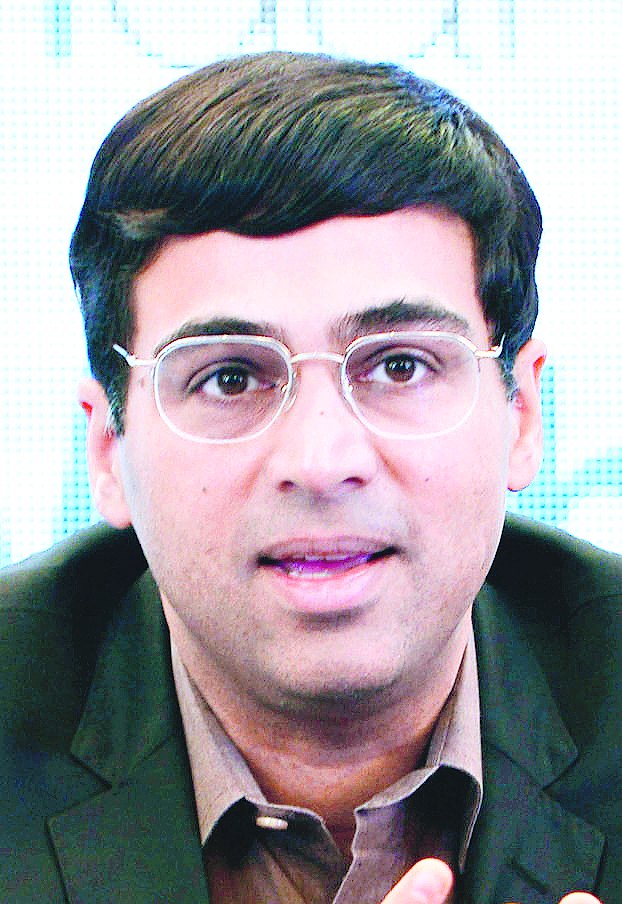 Anand settles for a draw with Arkadij - Telegraph India
