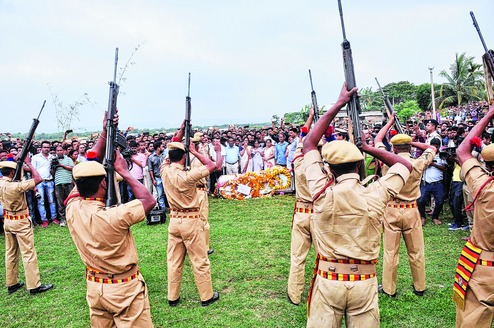 Counter-insurgency drive to intensify: DGP - Telegraph India