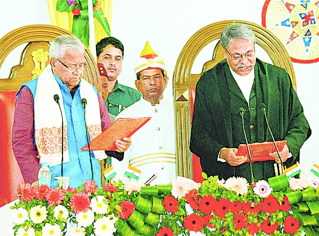 Gauhati HC Chief Justice sworn in - Telegraph India
