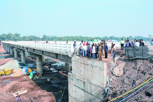 Domuhani bridge on track - Telegraph India