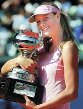 Maria goes one up on Anna Kournikova - Transition from a marketing man ...