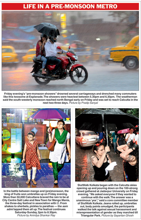 There goes the sun... ... as monsoon comes calling - Telegraph India