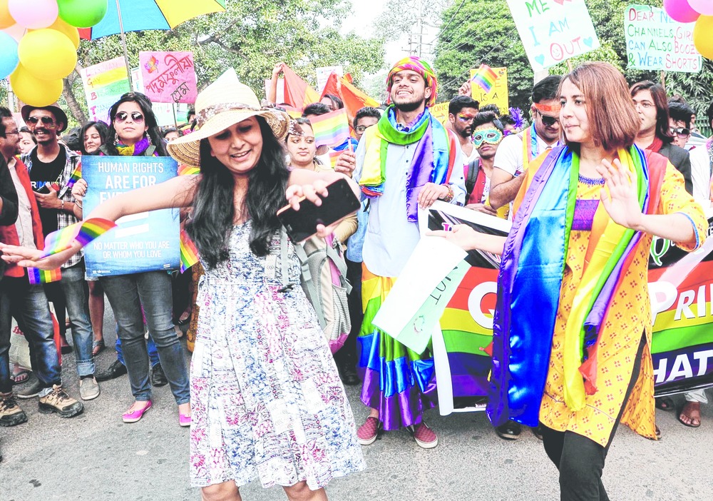 March for pride, respect & equality - Telegraph India