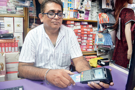 Push for digital payments - Telegraph India