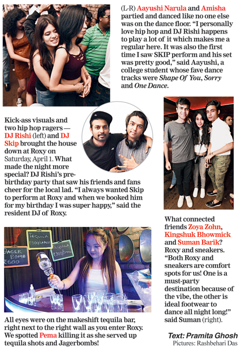 ...a special b'day bash at Roxy - Telegraph India