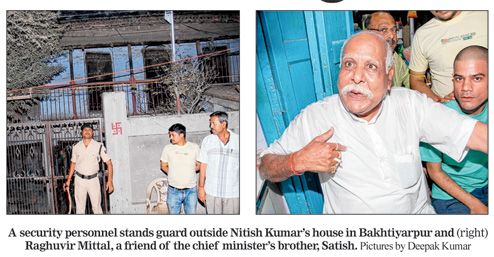 For Nitish, home is where fight is - Telegraph India