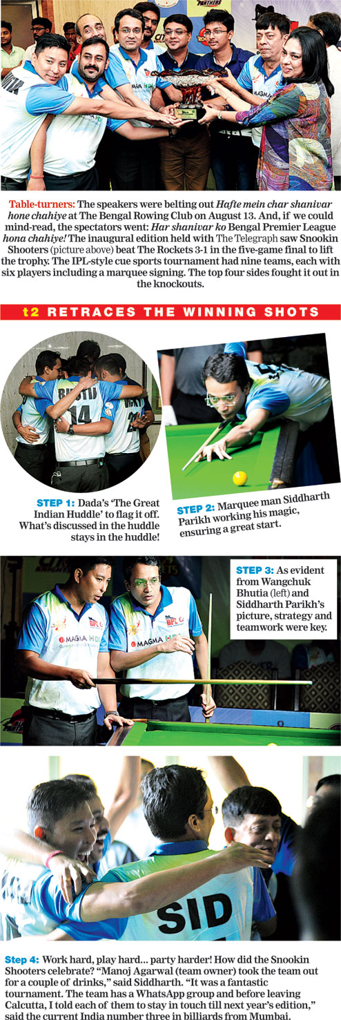 Take the cue - Telegraph India