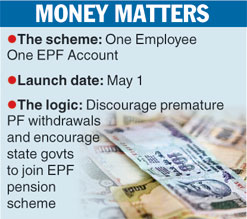 Push for single PF account - Telegraph India