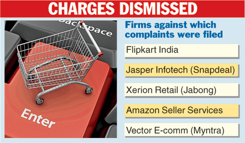 Clean chit to online retailers - Telegraph India