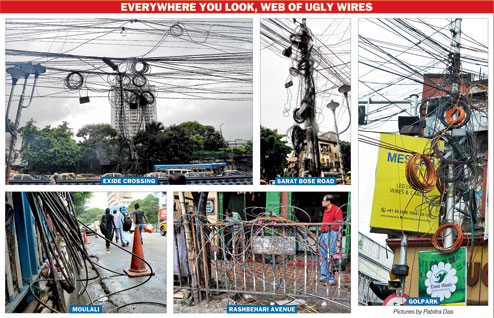Calcutta wired for overhead chaos - Telegraph India