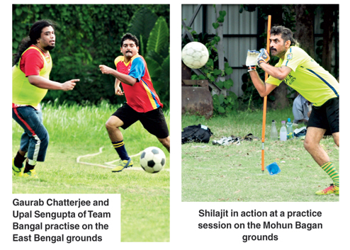 Music to football, for a cause - Telegraph India