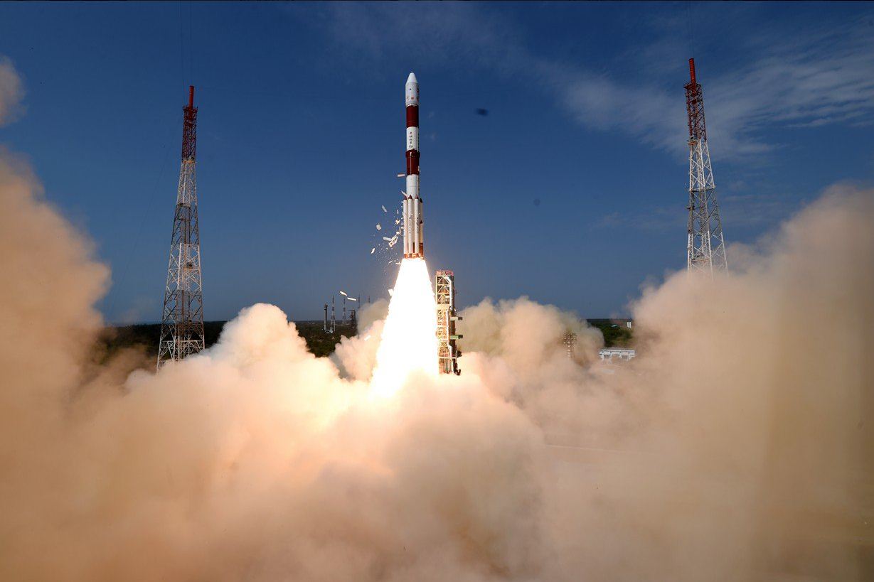 ISRO launches rocket with 31 satellites - Telegraph India
