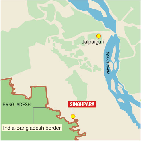 Bangla border villagers' life on fence - Telegraph India