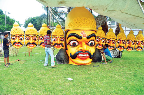 Much ado to set Ravan afire - Telegraph India