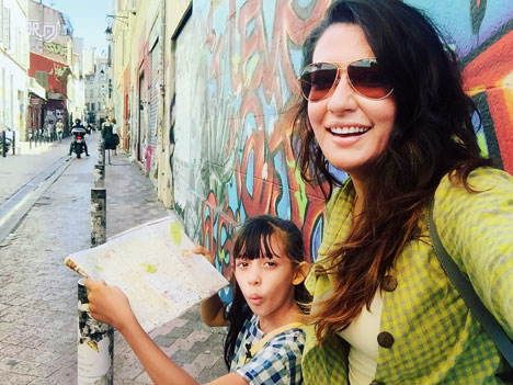 Mini Mathur goes on a bonding trip across Europe with daughter Sairah ...