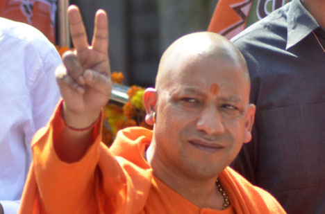 Yogi sees Ram in UP emblem - Telegraph India